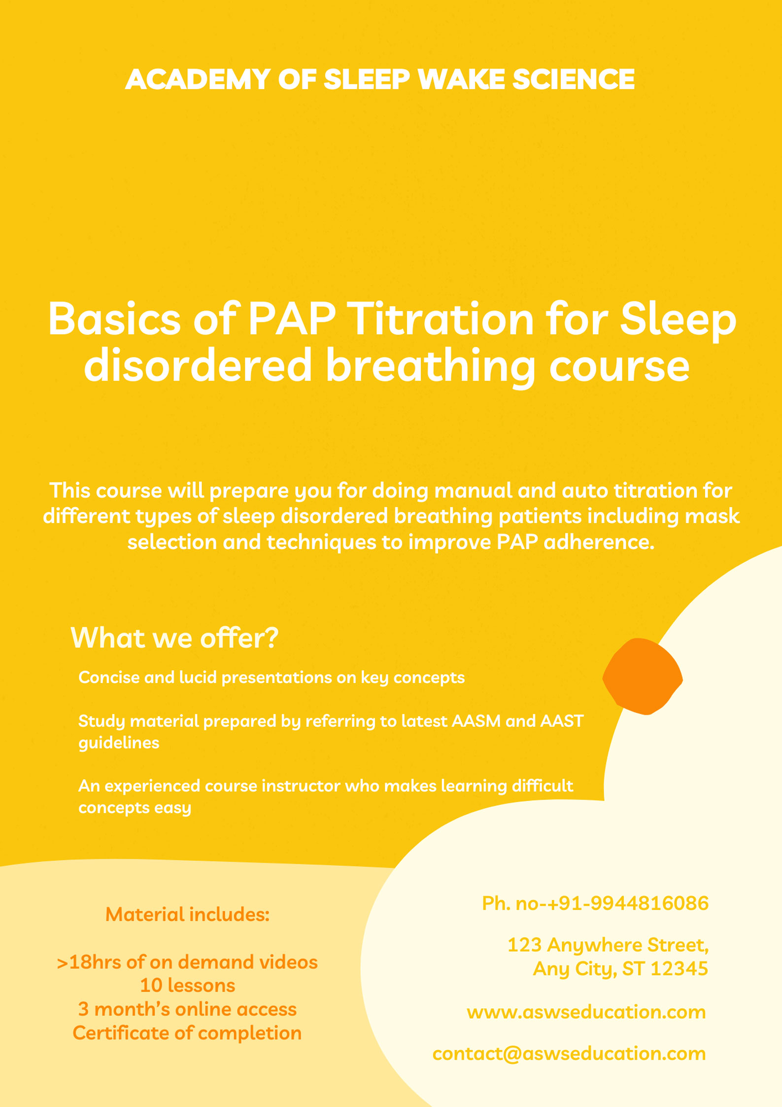 Courses – ASWS Education